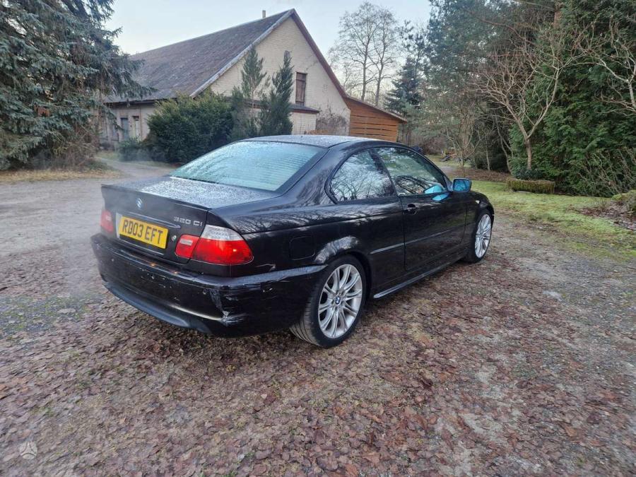 Black BMW 320 2003 in Alytus, with an engine capacity of 2.17 L and mileage of 165 thousand km for 2000 €, photo 5 on AUTOMOTO.COM.LV