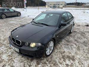 Black BMW 320 2003 in Riga, with an engine capacity of 2.00 L and mileage of 300 thousand km for 2650 €, photo  on AUTOMOTO.COM.LV