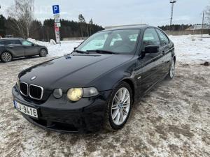 Black BMW 320 2003 in Riga, with an engine capacity of 2.00 L and mileage of 300 thousand km for 2650 €, photo 2 on AUTOMOTO.COM.LV
