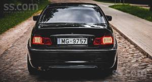 Black BMW 320 2003 in Saldus, with an engine capacity of 2.00 L and mileage of 376 thousand km for 5000 €, photo 3 on AUTOMOTO.COM.LV