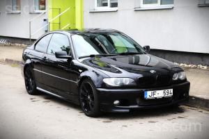 Black BMW 320 2004 in Riga, with an engine capacity of 2.00 L and mileage of 0 thousand km for 3495 €, photo 4 on AUTOMOTO.COM.LV