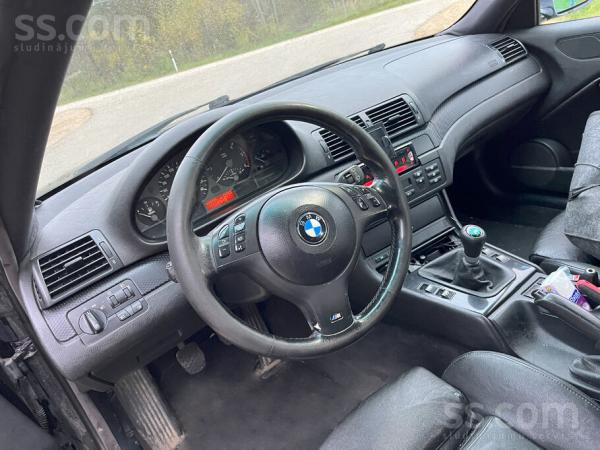 Black BMW 320 2004 in Jekabpils, with an engine capacity of 2.00 L and mileage of 433 thousand km for 3400 €, photo 11 on AUTOMOTO.COM.LV