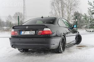 Black BMW 320 2004 in Riga, with an engine capacity of 2.00 L and mileage of 328 thousand km for 3990 €, photo 6 on AUTOMOTO.COM.LV