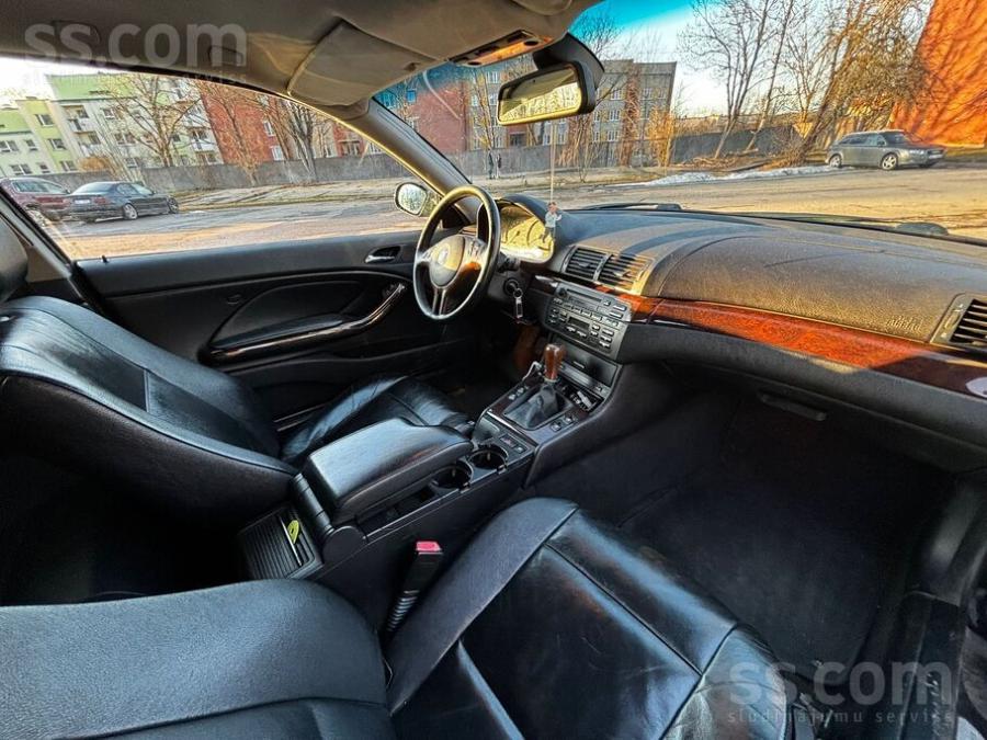 Черный БМВ 320 2004 в Цесис, объемом двигателя 2.20 л и пробегом 254 тыс. км за 3250 €, фото 6 на AUTOMOTO.COM.LV