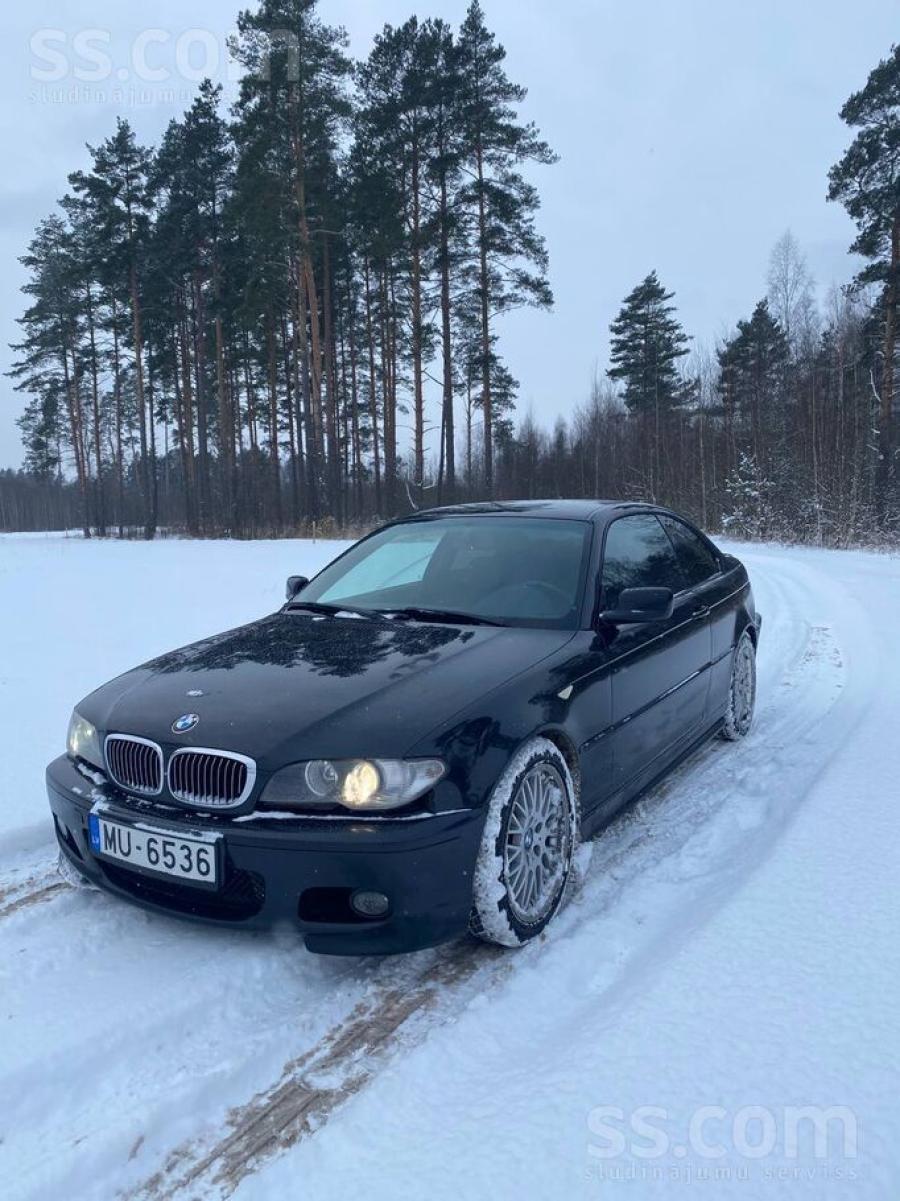 Black BMW 320 2005 in Riga, with an engine capacity of 2.00 L and mileage of 300 thousand km for 4500 €, photo 3 on AUTOMOTO.COM.LV