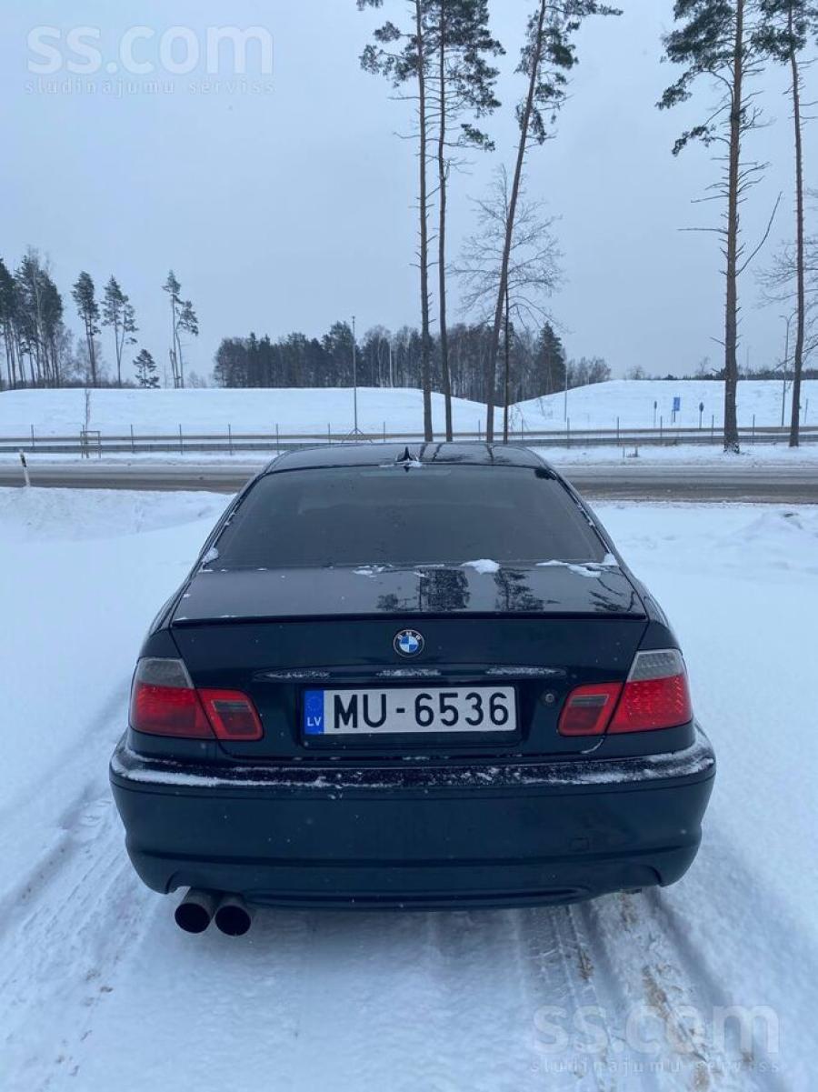 Black BMW 320 2005 in Riga, with an engine capacity of 2.00 L and mileage of 300 thousand km for 4500 €, photo 4 on AUTOMOTO.COM.LV