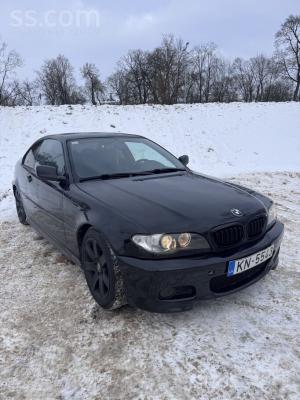 Black BMW 320 2005 in Jelgava, with an engine capacity of 2.00 L and mileage of 365 thousand km for 4500 €, photo 2 on AUTOMOTO.COM.LV