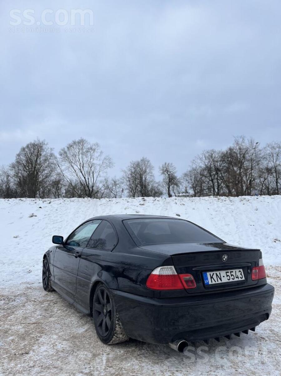 Black BMW 320 2005 in Jelgava, with an engine capacity of 2.00 L and mileage of 365 thousand km for 4500 €, photo 5 on AUTOMOTO.COM.LV