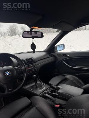 Black BMW 320 2005 in Jelgava, with an engine capacity of 2.00 L and mileage of 365 thousand km for 4500 €, photo 6 on AUTOMOTO.COM.LV