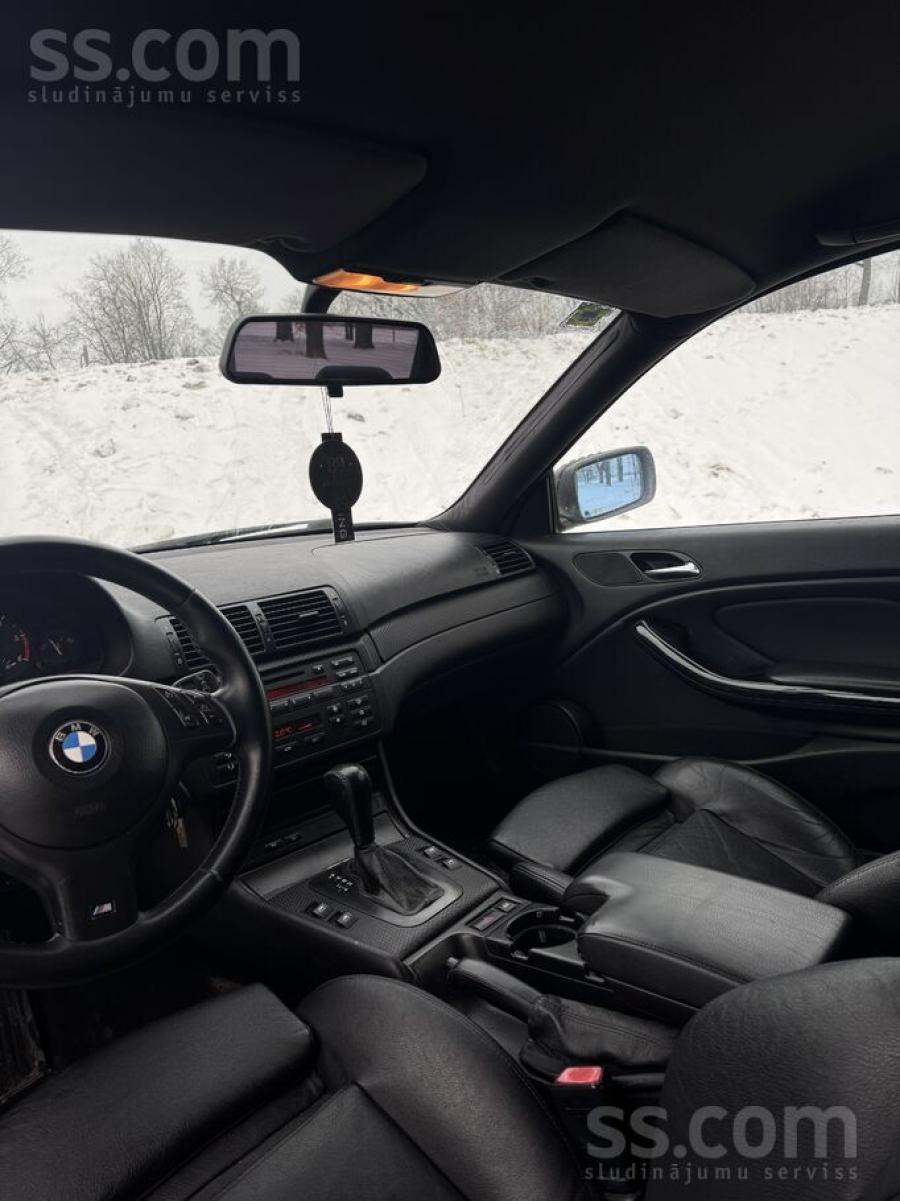 Black BMW 320 2005 in Jelgava, with an engine capacity of 2.00 L and mileage of 365 thousand km for 4500 €, photo 6 on AUTOMOTO.COM.LV
