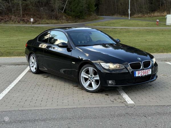 Black BMW 320 2007 in Vilnius, with an engine capacity of 2.00 L and mileage of 290 thousand km for 5700 €, photo 1 on AUTOMOTO.COM.LV