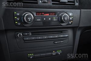 Black BMW 320 2007 in Riga, with an engine capacity of 2.00 L and mileage of 0 thousand km for 7690 €, photo 24 on AUTOMOTO.COM.LV