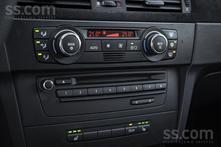 Black BMW 320 2007 in Riga, with an engine capacity of 2.00 L and mileage of 0 thousand km for 7690 €, photo 24 on AUTOMOTO.COM.LV