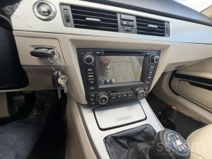 Black BMW 320 2007 in Ogre, with an engine capacity of 2.00 L and mileage of 142 thousand km for 4995 €, photo 10 on AUTOMOTO.COM.LV