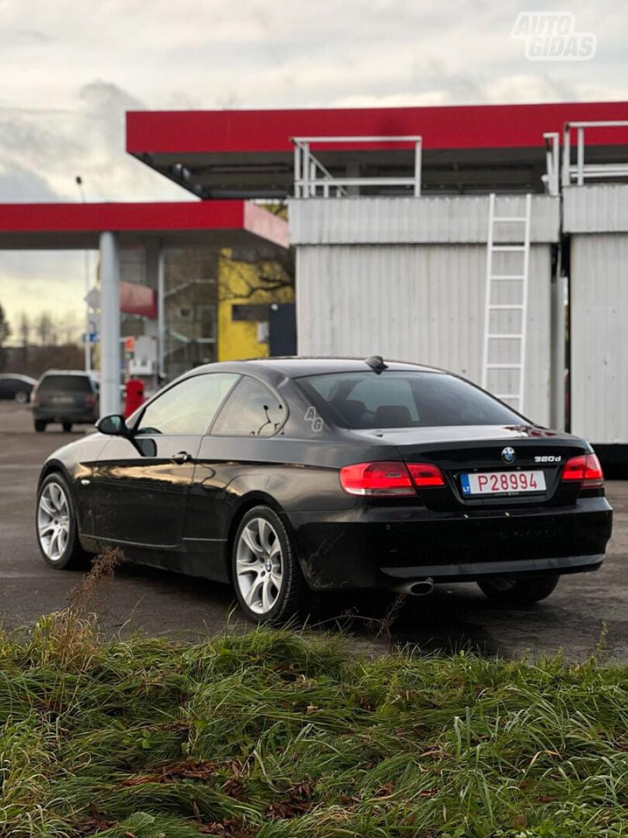 Black BMW 320 2008 in Vilnius, with an engine capacity of 2.00 L and mileage of 191 thousand km for 5599 €, photo 4 on AUTOMOTO.COM.LV