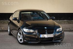 Black BMW 320 2008 in Talsi, with an engine capacity of 2.00 L and mileage of 289 thousand km for 7950 €, photo  on AUTOMOTO.COM.LV