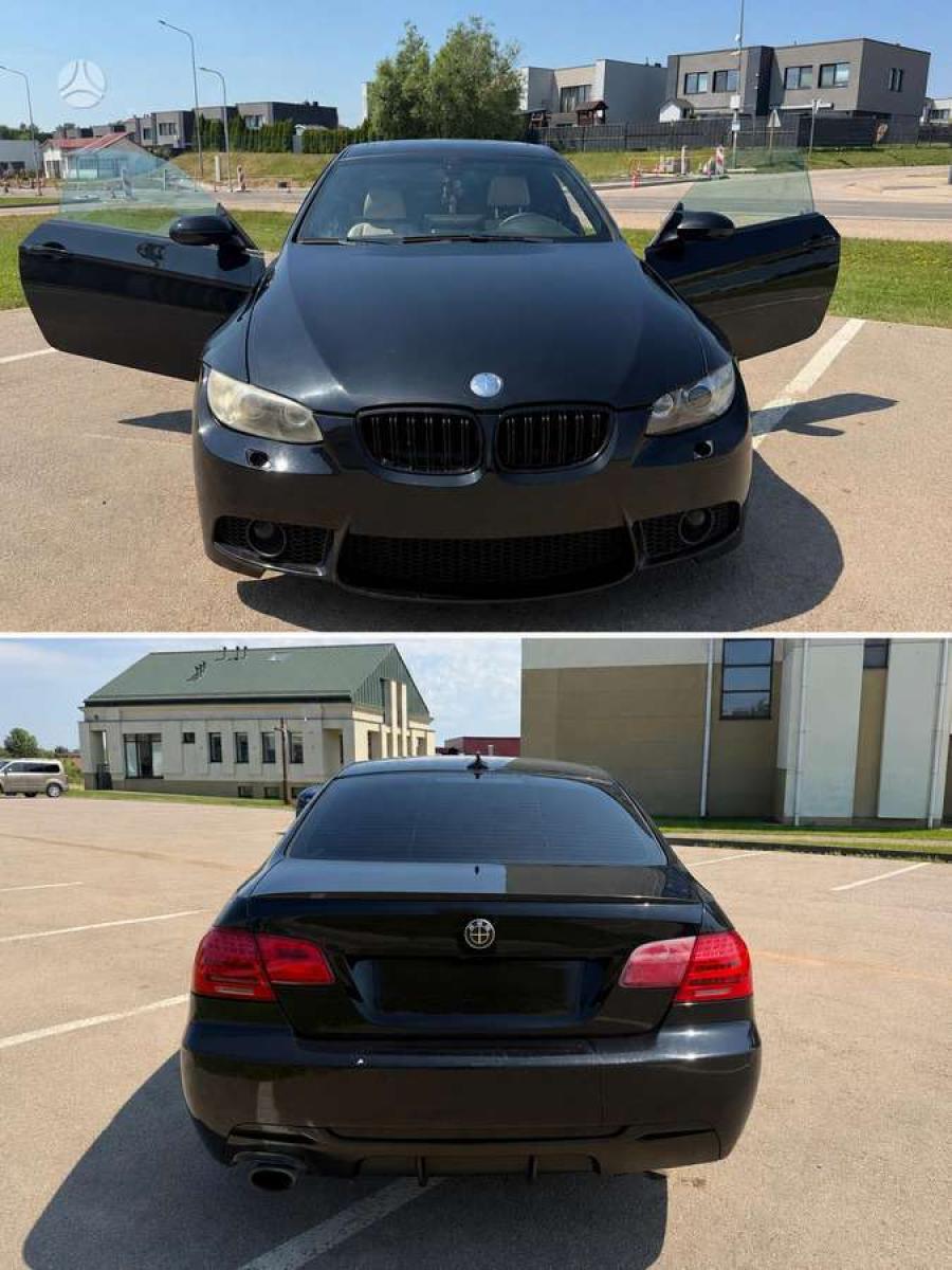 Black BMW 320 2008 in Kaunas, with an engine capacity of 2.00 L and mileage of 430 thousand km for 6000 €, photo 11 on AUTOMOTO.COM.LV