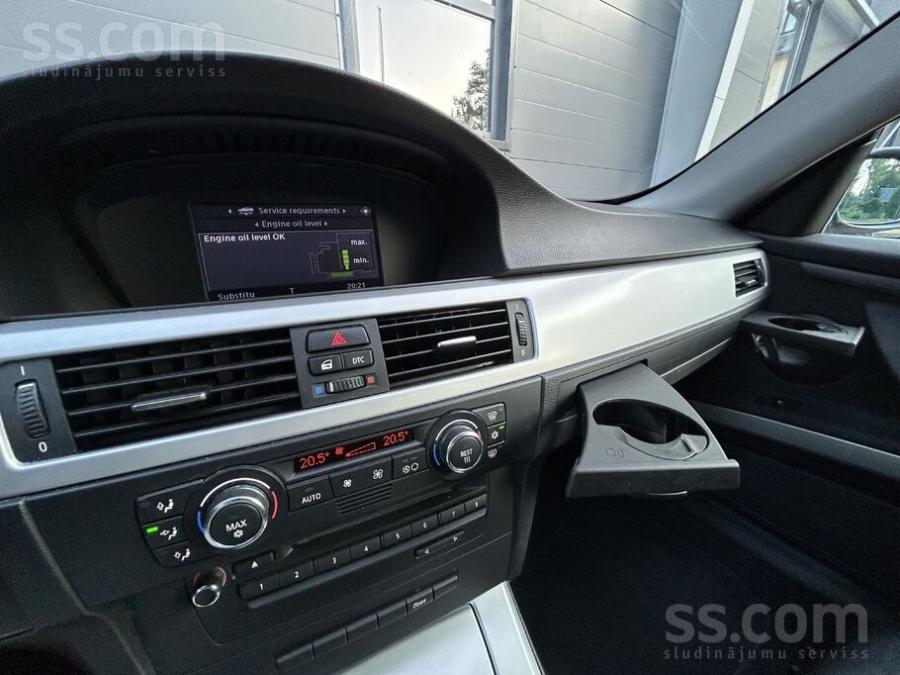 Melns BMW 320 2008 Talsi, ar dzinēja tilpumu 2.00 L un nobraukumu 0 tūkst. km par 5790 €, foto 14 vietnē AUTOMOTO.COM.LV