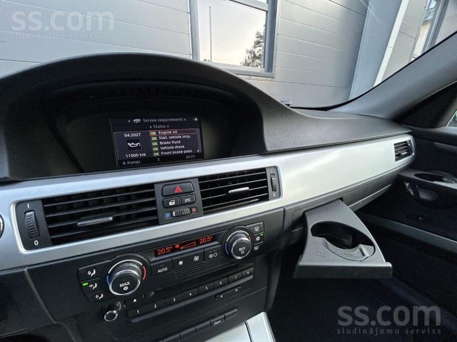 Melns BMW 320 2008 Talsi, ar dzinēja tilpumu 2.00 L un nobraukumu 0 tūkst. km par 5790 €, foto 15 vietnē AUTOMOTO.COM.LV