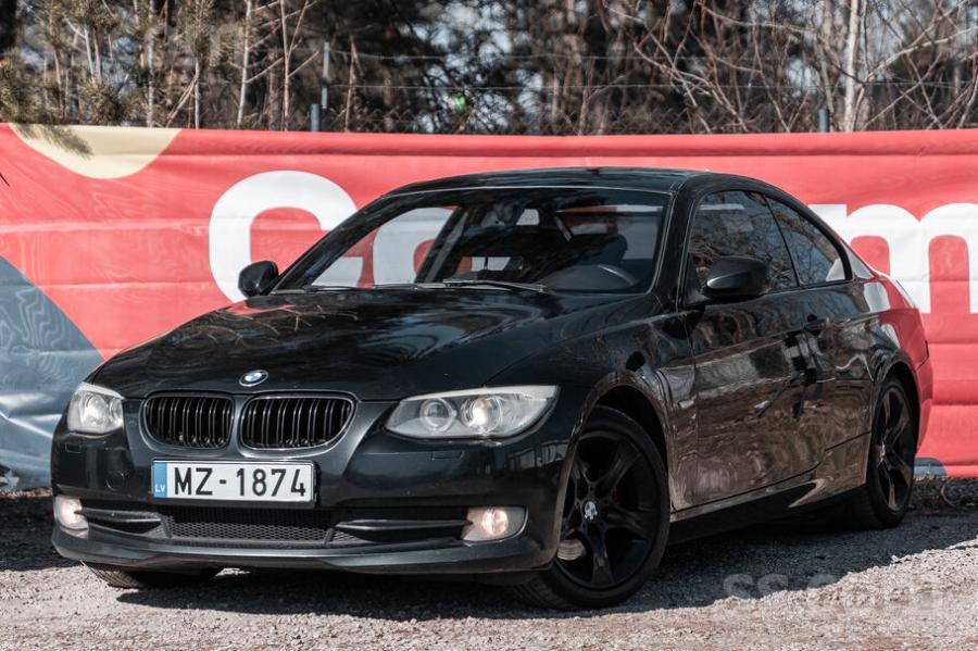 Melns BMW 320 2010 Rīga, ar dzinēja tilpumu 2.00 L un nobraukumu 383 tūkst. km par 7500 €, foto 1 vietnē AUTOMOTO.COM.LV
