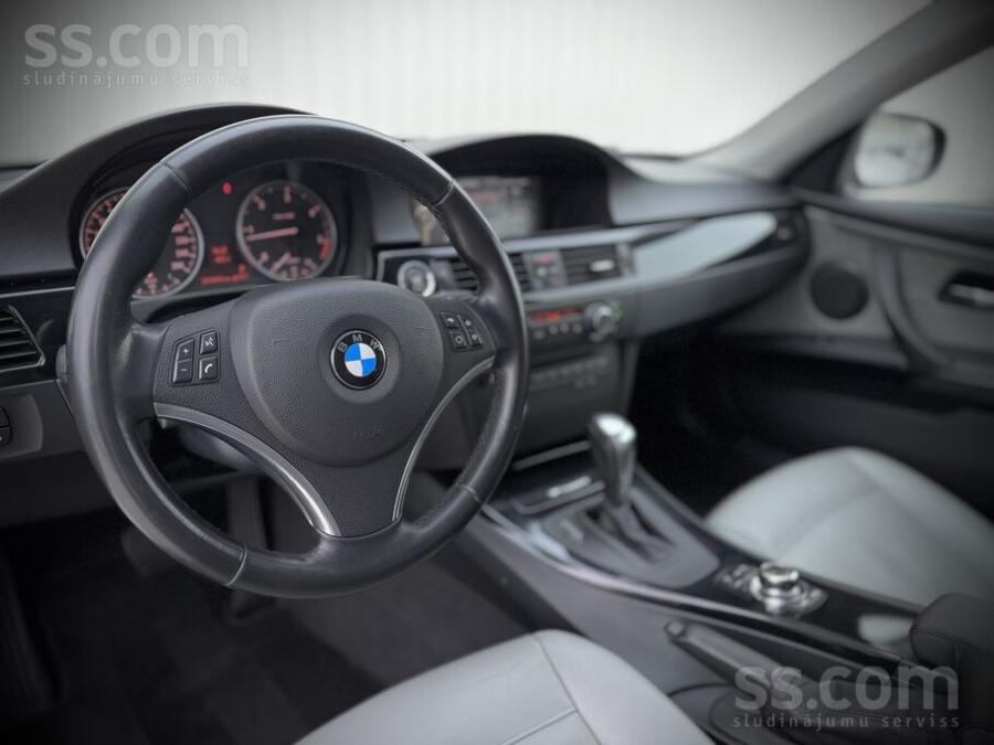 Black BMW 320 2011 in Jelgava, with an engine capacity of 2.00 L and mileage of 280 thousand km for 8450 €, photo 16 on AUTOMOTO.COM.LV