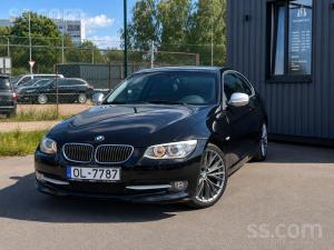 Black BMW 320 2012 in Riga, with an engine capacity of 2.00 L and mileage of 369 thousand km for 7350 €, photo  on AUTOMOTO.COM.LV