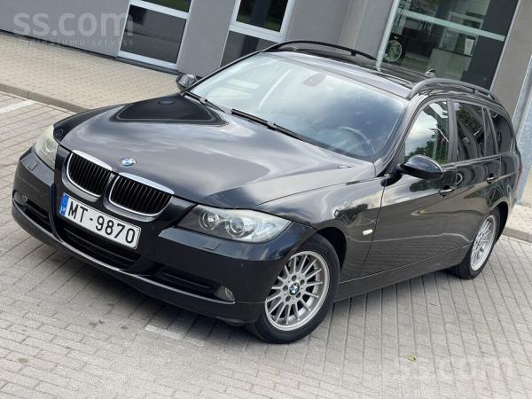 Black BMW 320 2008 in Jurmala, with an engine capacity of 2.00 L and mileage of 0 thousand km for 3650 €, photo 1 on AUTOMOTO.COM.LV