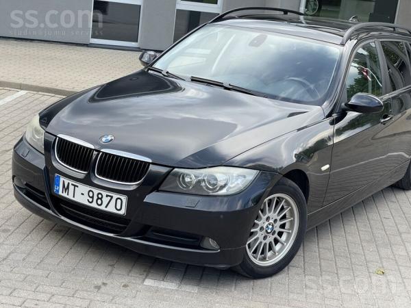 Black BMW 320 2008 in Jurmala, with an engine capacity of 2.00 L and mileage of 0 thousand km for 3650 €, photo 3 on AUTOMOTO.COM.LV