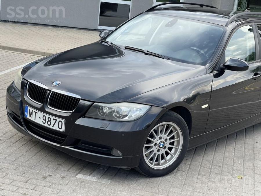 Melns BMW 320 2008 Jūrmala, ar dzinēja tilpumu 2.00 L un nobraukumu 0 tūkst. km par 3650 €, foto 6 vietnē AUTOMOTO.COM.LV