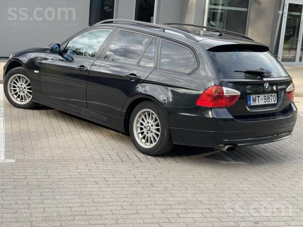 Black BMW 320 2008 in Jurmala, with an engine capacity of 2.00 L and mileage of 0 thousand km for 3650 €, photo 6 on AUTOMOTO.COM.LV