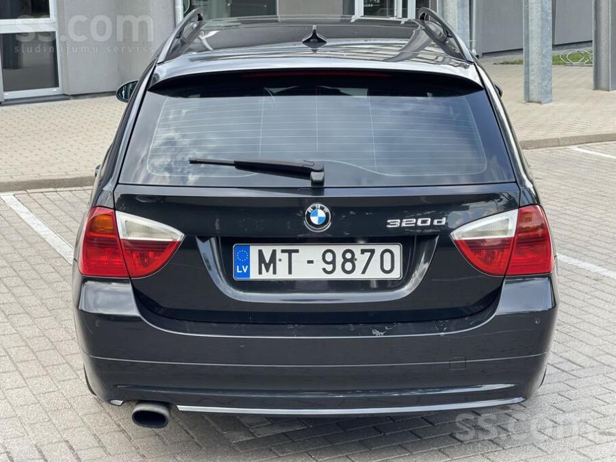 Melns BMW 320 2008 Jūrmala, ar dzinēja tilpumu 2.00 L un nobraukumu 0 tūkst. km par 3650 €, foto 9 vietnē AUTOMOTO.COM.LV