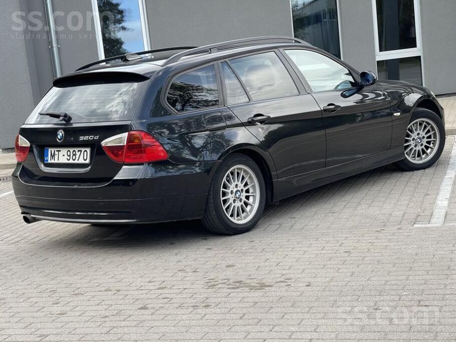 Melns BMW 320 2008 Jūrmala, ar dzinēja tilpumu 2.00 L un nobraukumu 0 tūkst. km par 3650 €, foto 15 vietnē AUTOMOTO.COM.LV