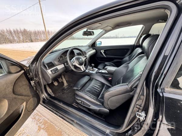 Black BMW 320 2001 in Valmiera, with an engine capacity of 2.00 L and mileage of 407 thousand km for 2250 €, photo 5 on AUTOMOTO.COM.LV