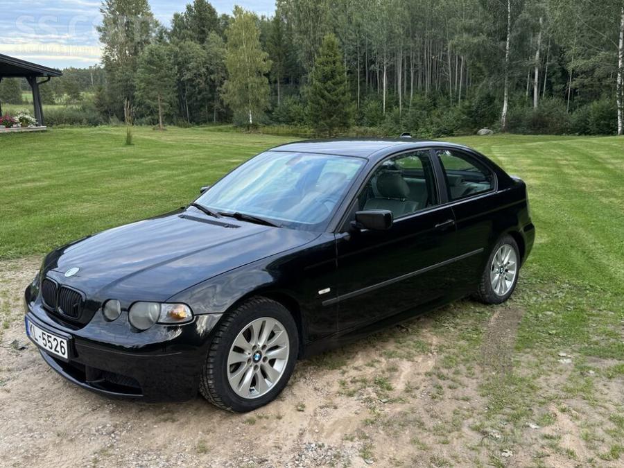 Melns BMW 320 2002 Alūksne, ar dzinēja tilpumu 2.00 L un nobraukumu 293 tūkst. km par 2300 €, foto 1 vietnē AUTOMOTO.COM.LV