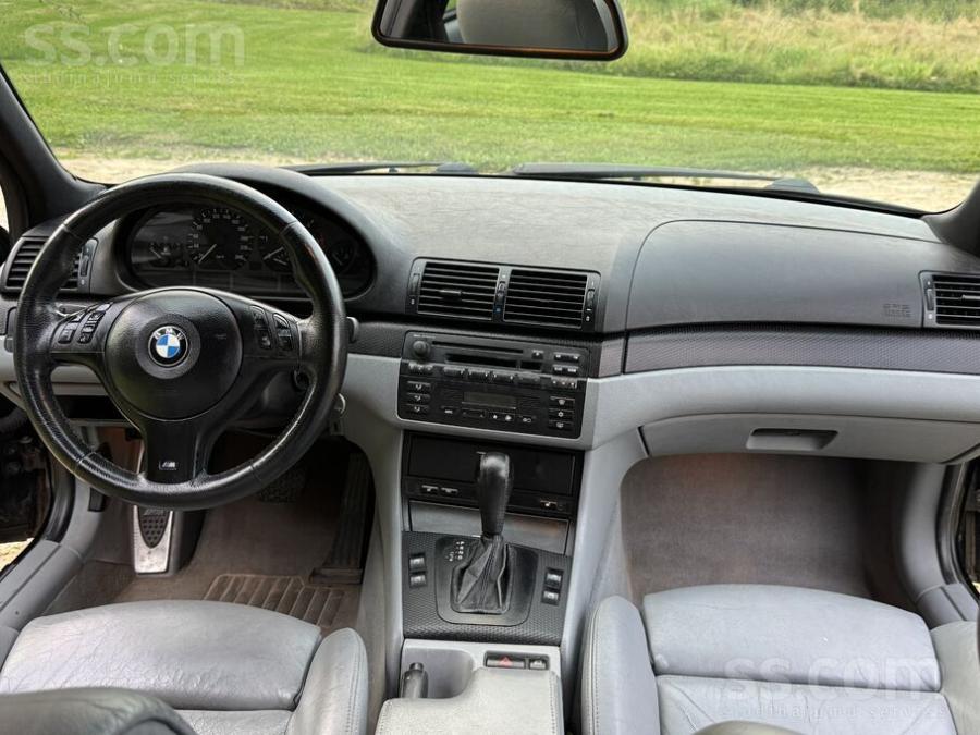 Melns BMW 320 2002 Alūksne, ar dzinēja tilpumu 2.00 L un nobraukumu 293 tūkst. km par 2300 €, foto 15 vietnē AUTOMOTO.COM.LV