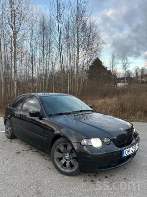 Black BMW 320 2003 in Tukums, with an engine capacity of 2.00 L and mileage of 385 thousand km for 2480 €, photo  on AUTOMOTO.COM.LV