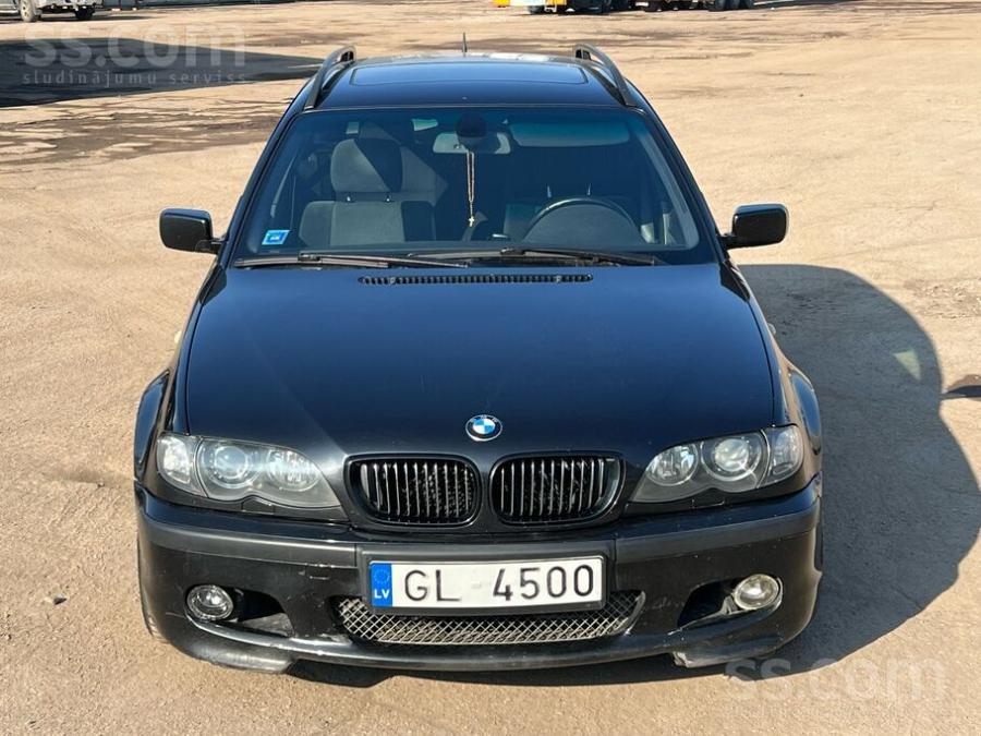 Black BMW 320 2003 in Riga, with an engine capacity of 2.00 L and mileage of 437 thousand km for 2450 €, photo 3 on AUTOMOTO.COM.LV
