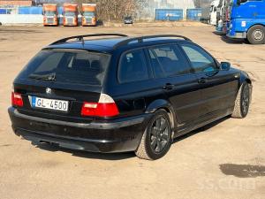 Black BMW 320 2003 in Riga, with an engine capacity of 2.00 L and mileage of 437 thousand km for 2450 €, photo 6 on AUTOMOTO.COM.LV