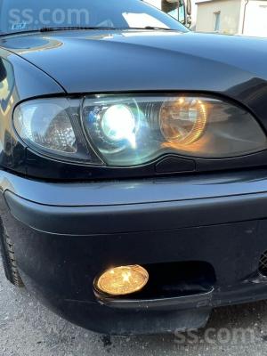 Black BMW 320 2003 in Riga, with an engine capacity of 2.00 L and mileage of 437 thousand km for 2450 €, photo 13 on AUTOMOTO.COM.LV