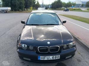 Black BMW 320 2003 in Jonava, with an engine capacity of 2.00 L and mileage of 306 thousand km for 1300 €, photo 7 on AUTOMOTO.COM.LV