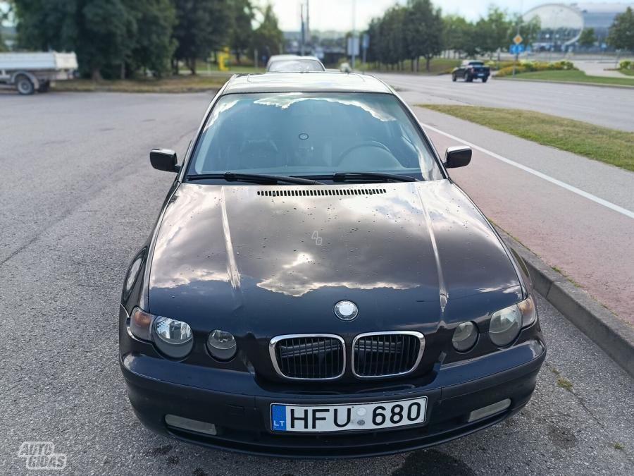 Black BMW 320 2003 in Jonava, with an engine capacity of 2.00 L and mileage of 306 thousand km for 1300 €, photo 7 on AUTOMOTO.COM.LV