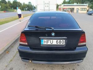 Black BMW 320 2003 in Jonava, with an engine capacity of 2.00 L and mileage of 306 thousand km for 1300 €, photo 11 on AUTOMOTO.COM.LV