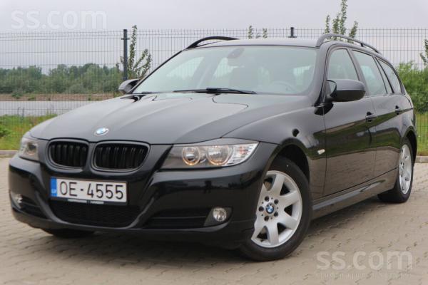 Melns BMW 320 2010 Rīga, ar dzinēja tilpumu 2.00 L un nobraukumu 212 tūkst. km par 2200 €, foto 5 vietnē AUTOMOTO.COM.LV