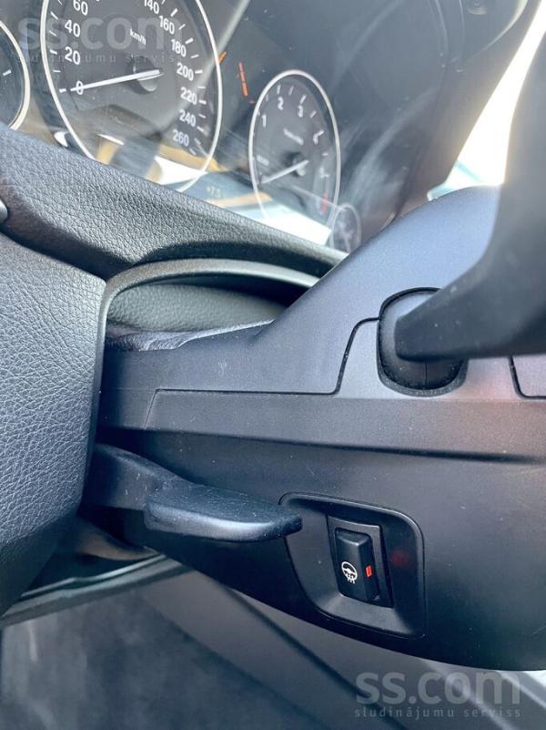 Black BMW 320 2013 in Ogre, with an engine capacity of 2.00 L and mileage of 220 thousand km for 12900 €, photo 9 on AUTOMOTO.COM.LV