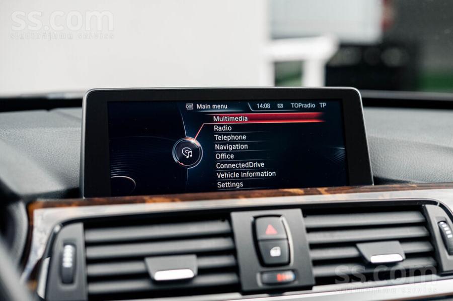 Black BMW 320 2013 in Riga, with an engine capacity of 2.00 L and mileage of 235 thousand km for 11990 €, photo 21 on AUTOMOTO.COM.LV