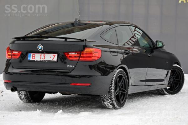 Black BMW 320 2014 in Tukums, with an engine capacity of 2.00 L and mileage of 256 thousand km for 11400 €, photo 3 on AUTOMOTO.COM.LV