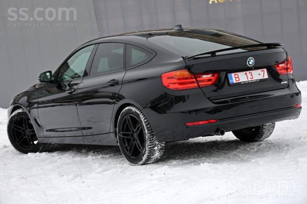 Black BMW 320 2014 in Tukums, with an engine capacity of 2.00 L and mileage of 256 thousand km for 11400 €, photo 4 on AUTOMOTO.COM.LV