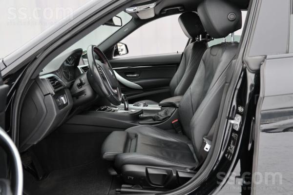 Black BMW 320 2014 in Tukums, with an engine capacity of 2.00 L and mileage of 256 thousand km for 11400 €, photo 8 on AUTOMOTO.COM.LV