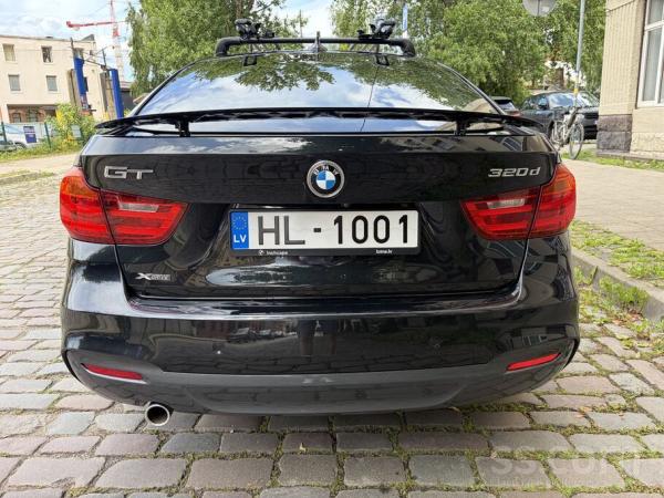 Black BMW 320 2014 in Riga, with an engine capacity of 2.00 L and mileage of 346 thousand km for 14550 €, photo 5 on AUTOMOTO.COM.LV