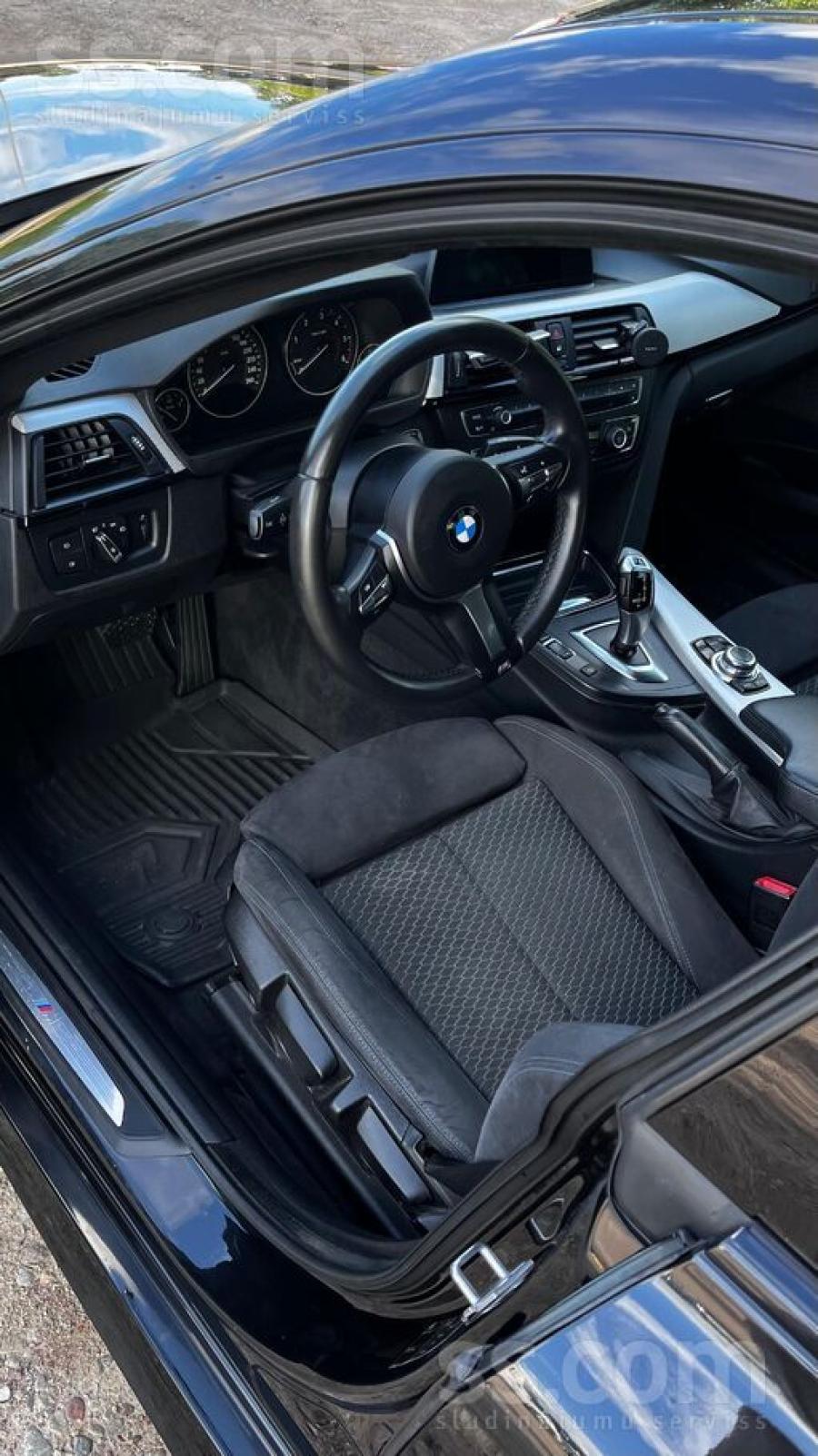 Black BMW 320 2014 in Liepaja, with an engine capacity of 2.00 L and mileage of 260 thousand km for 14500 €, photo 8 on AUTOMOTO.COM.LV